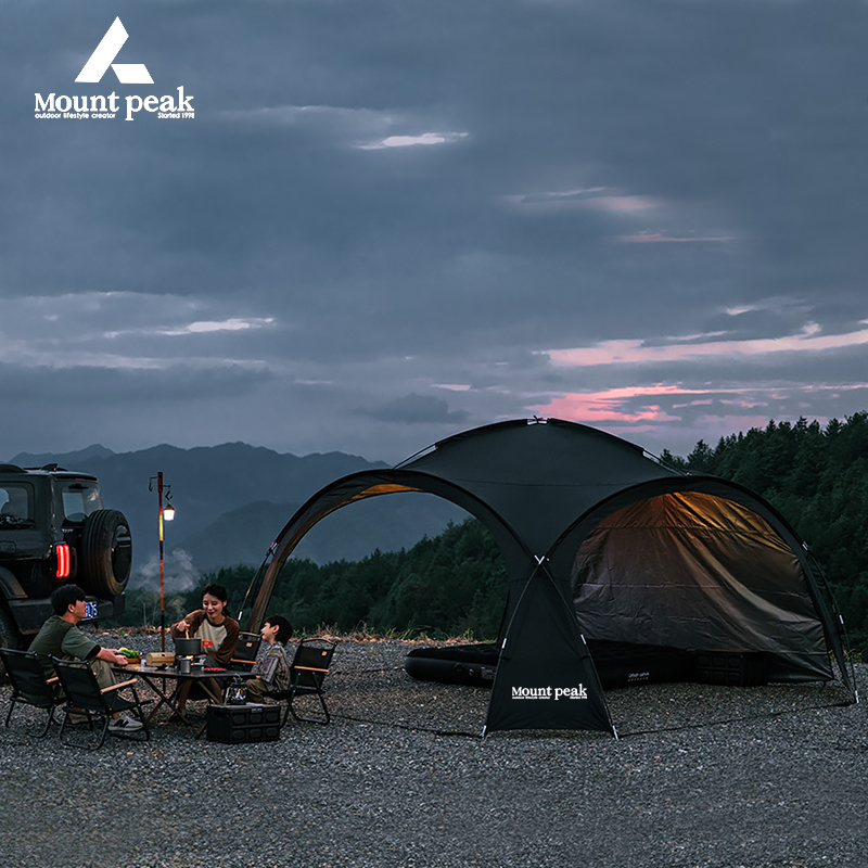 Mount peak Portable Outdoor Tent Shelter Dome Tent With Door Cloth ...
