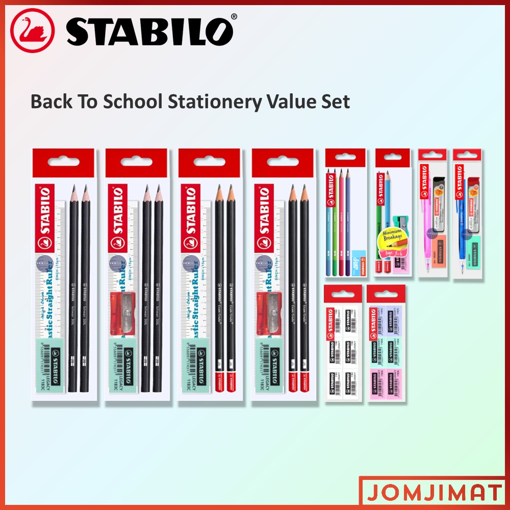 Stabilo Back To School Stationery Set / Stabilo Back To School Value ...