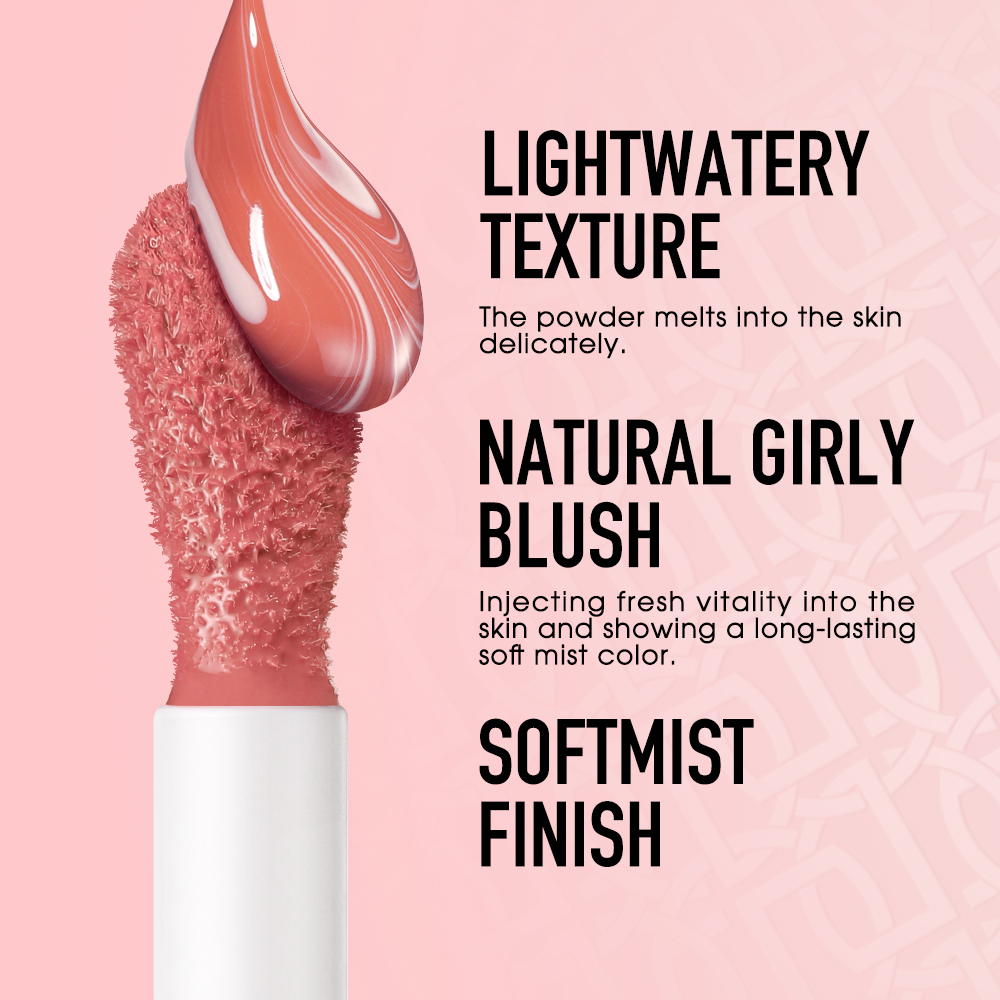 O.TWO.O Haute Liquid Blush Watercolor/Cat Air Blush Cecair/高定水彩液體腮 ...