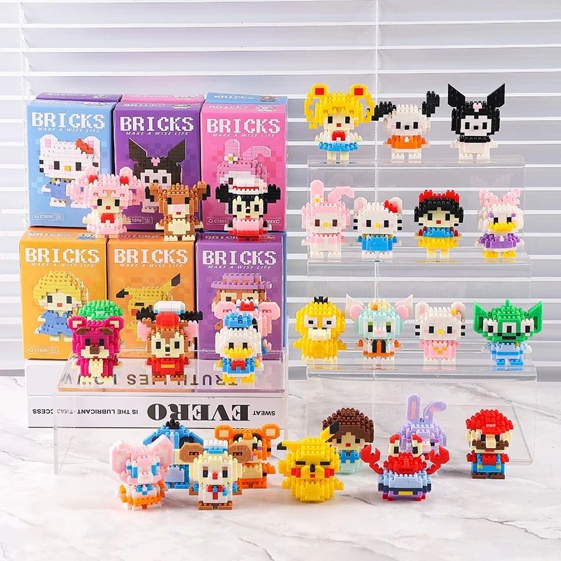 Nano Bricks Cartoon Series Building Block Building Block Cute Cartoon ...