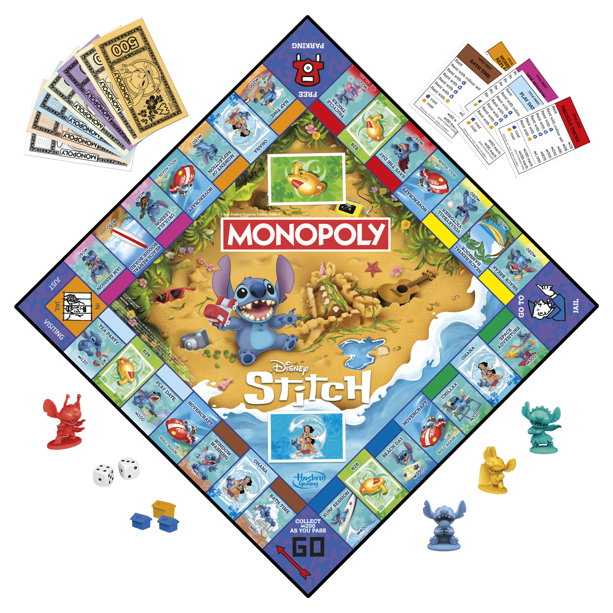 Monopoly Disney Stitch Edition Board Game | Shopee Malaysia