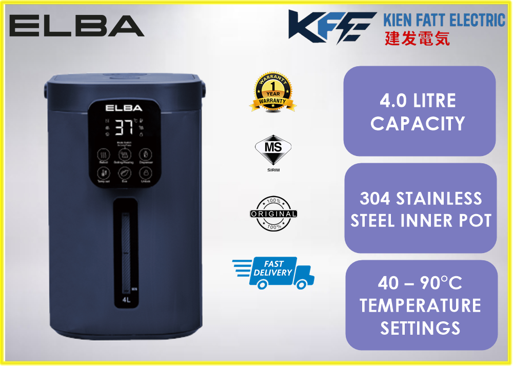Elba Digital Thermo Pot 4 Litre Capacity ETPR4023D(BL) | Shopee Malaysia