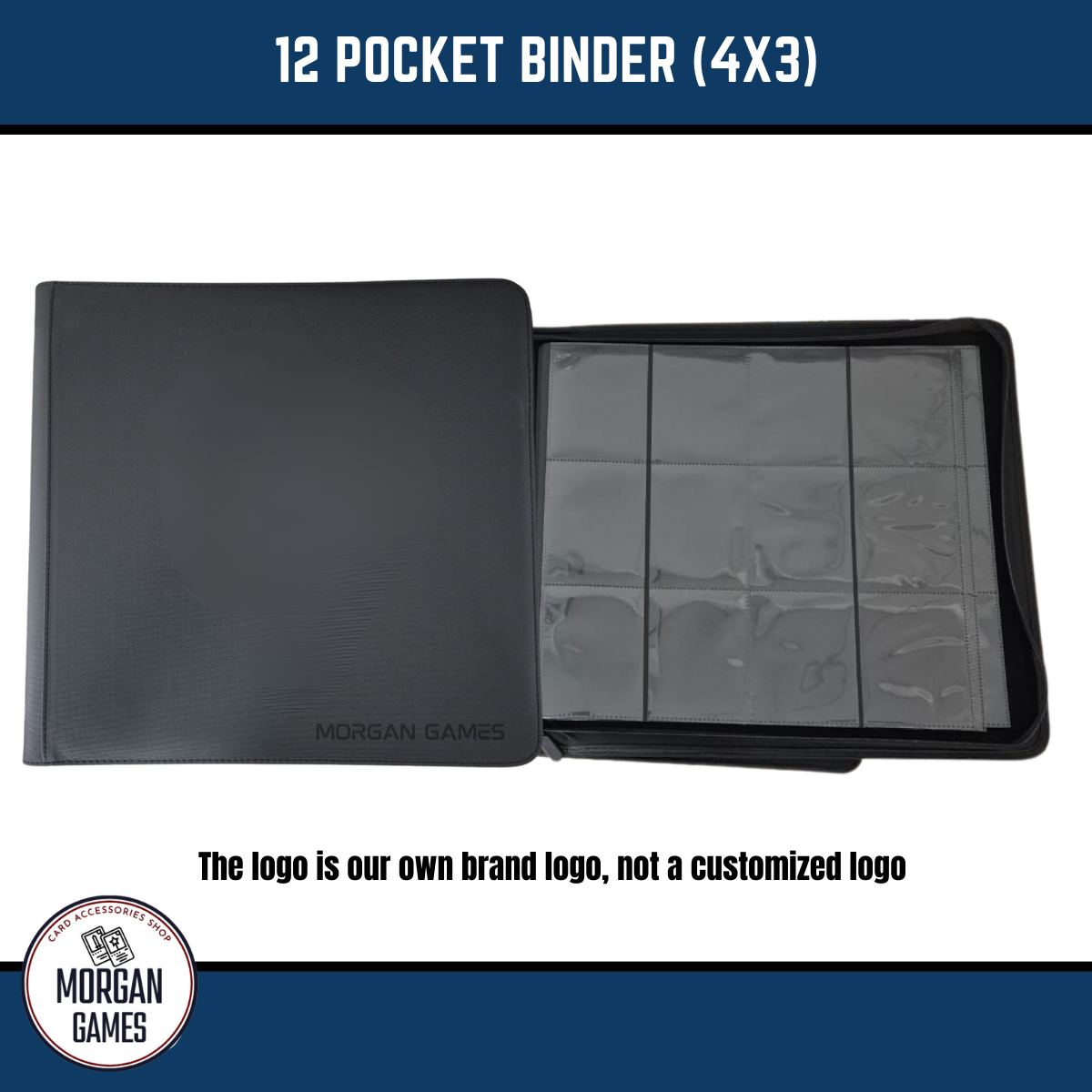 【Morgan Games】[Ready Stock] PU Leather Toploader Binder Album with ...