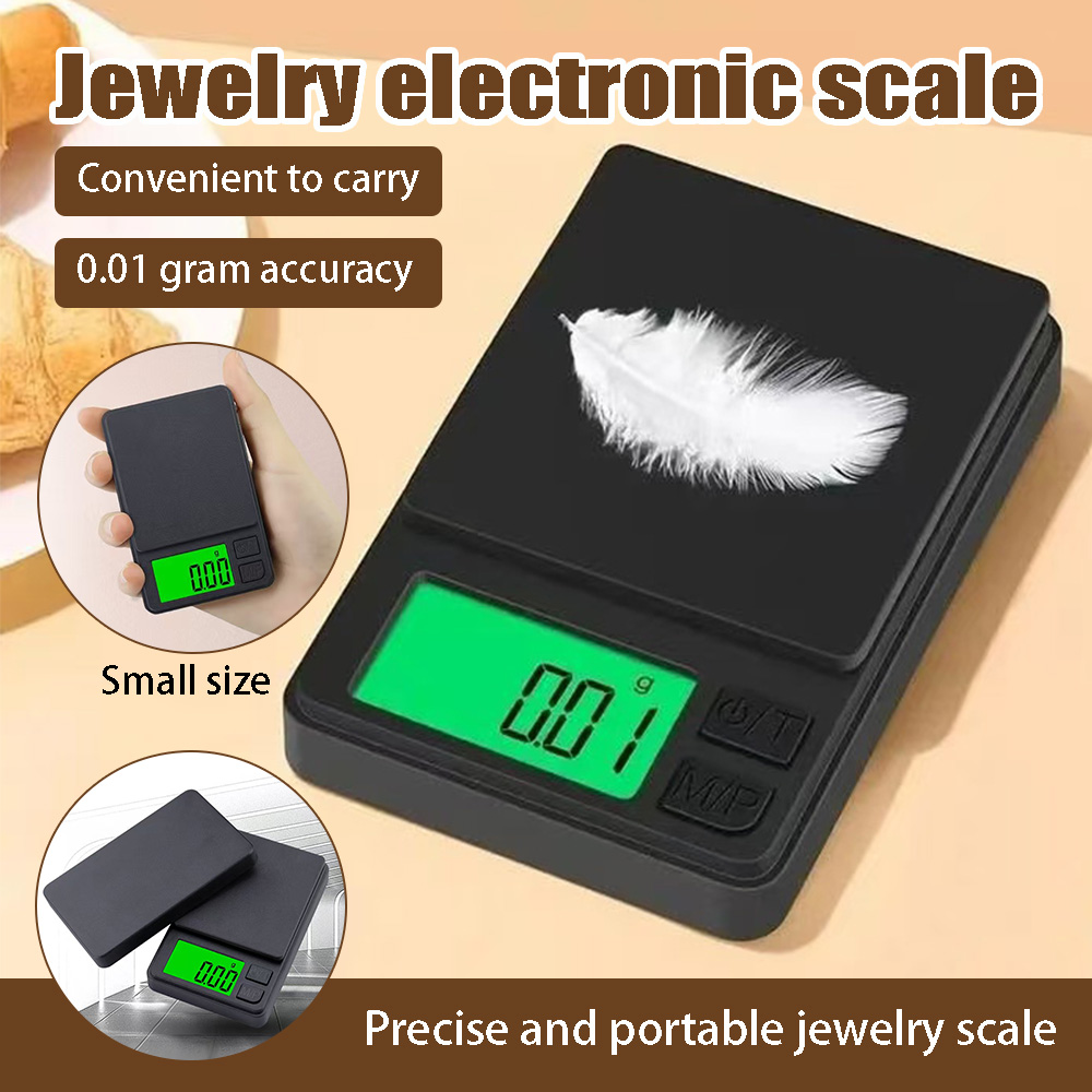 T2 Mini Gram Electronic Scale (100G/500G/1000G) Pocket Scale Penimbang ...