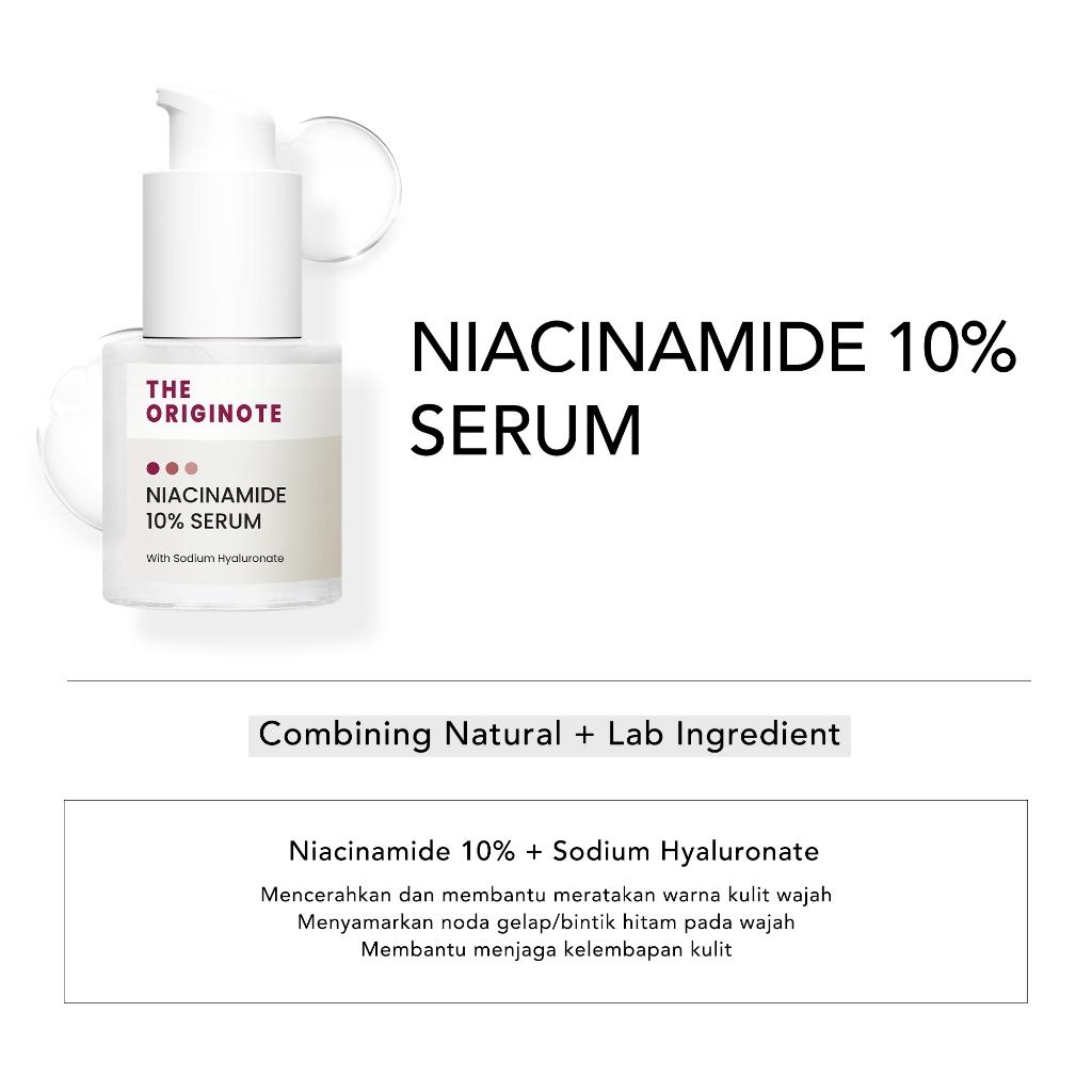 The Originote Niacinamide 10% Bright Serum 20ml - BRIGHTENS AND HELPS ...