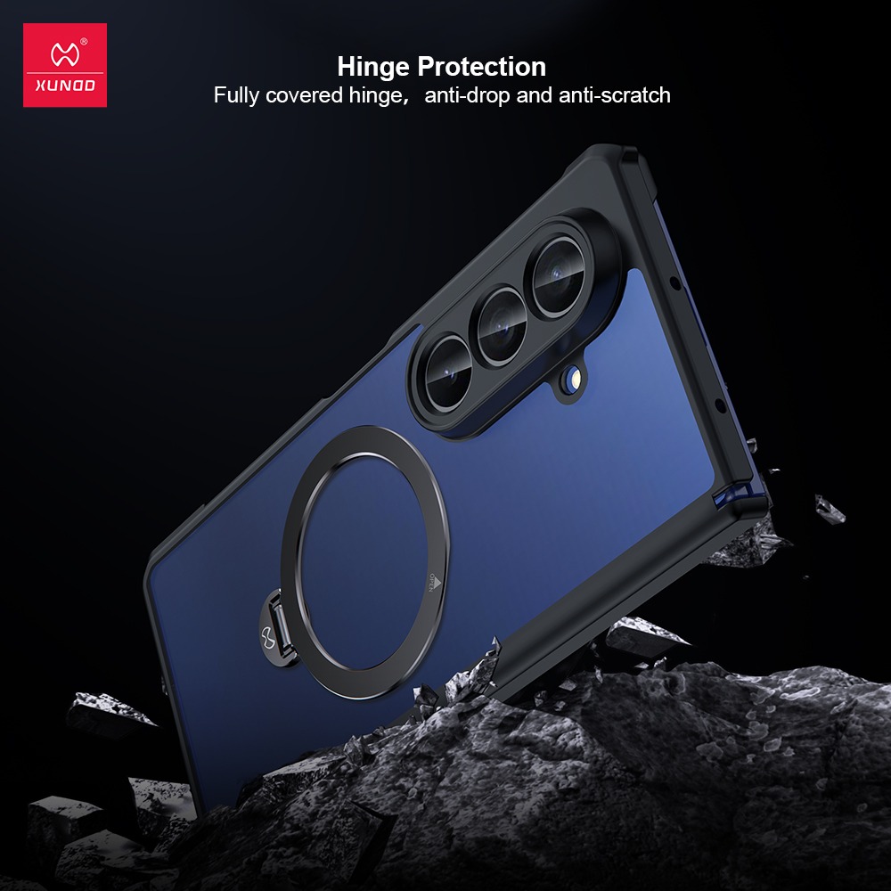 XUNDD Magnetic 360° Ring Stand Holder Phone Case for Samsung Galaxy Z ...