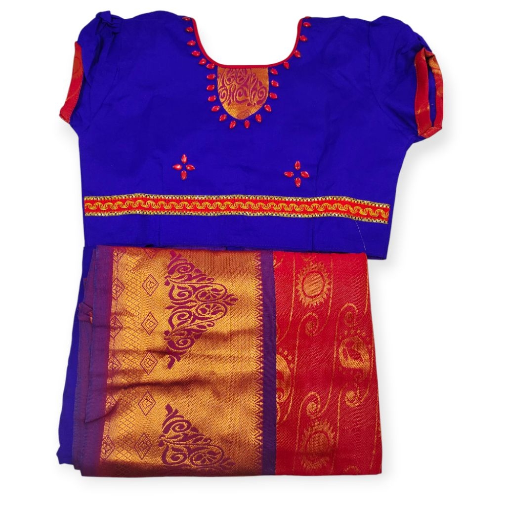 (ReadyStock) Readymade Kids Saree / Sari Budak Perempuan Indian Wear ...