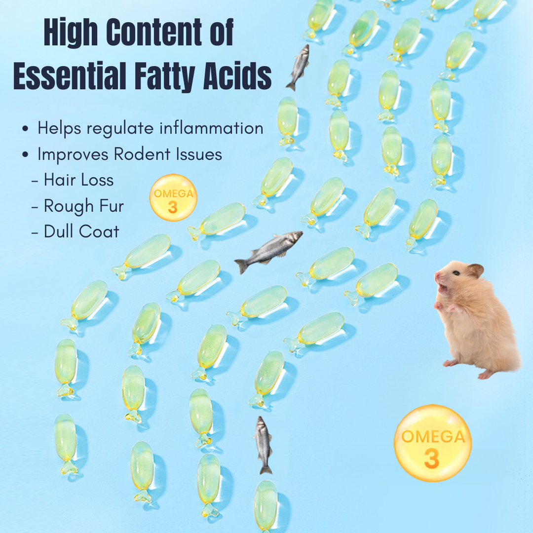 Yee Hamster fish oil Hamster goat milk healthy probiotic collagen ...
