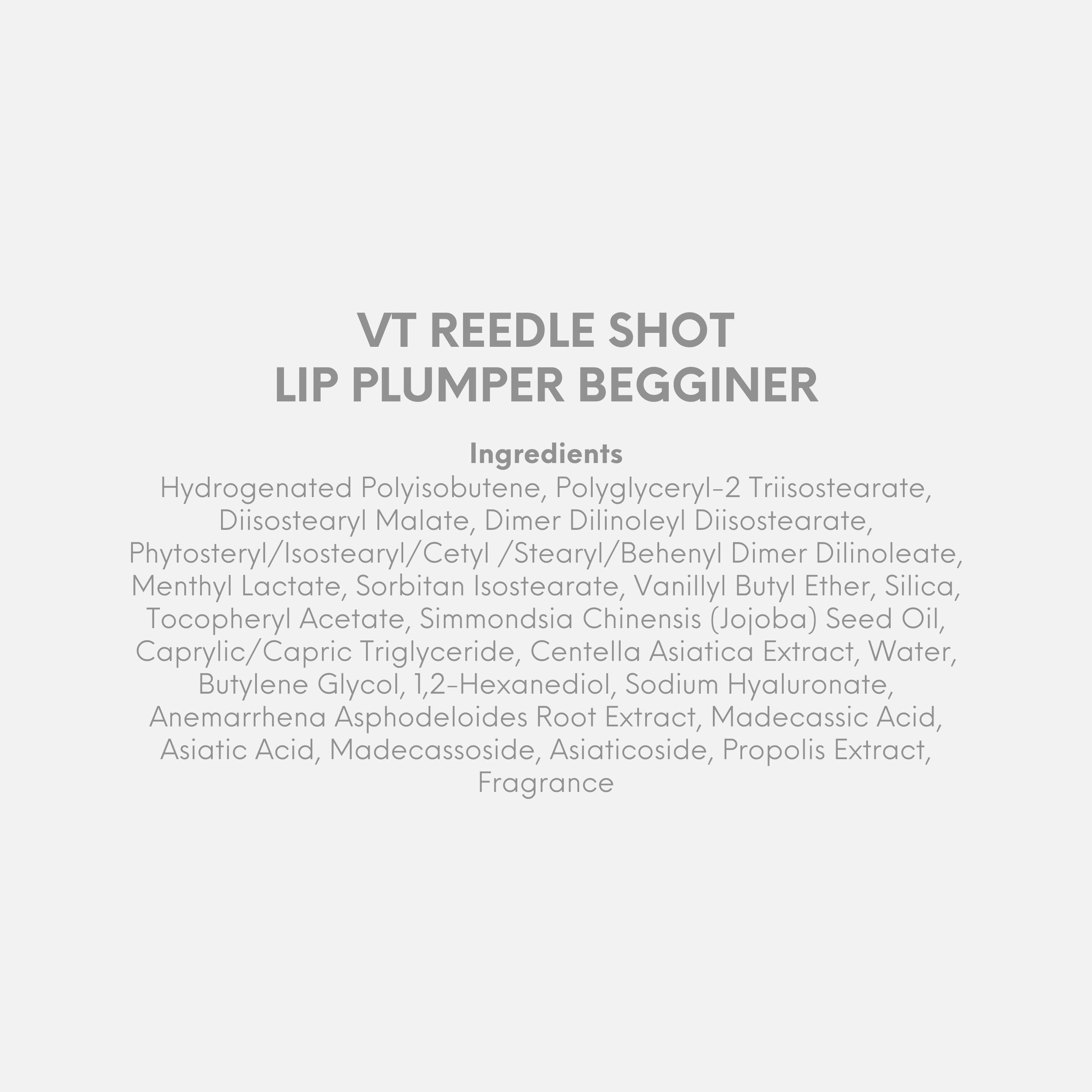 VT] Reedle Shot Lip Plumper 4.3g for Glossy lip, Lip care | Shopee Malaysia