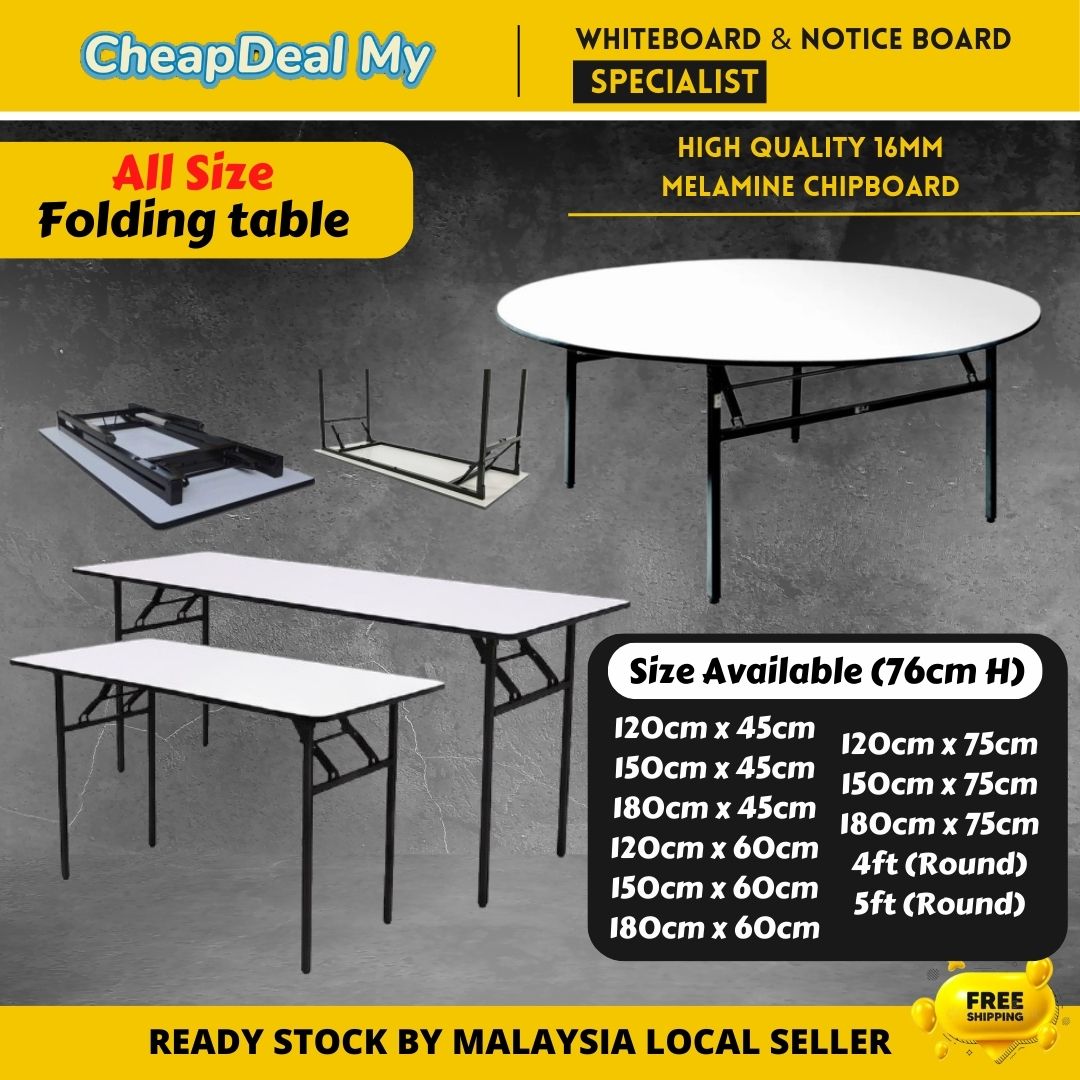 All size folding table/standard folding table/ round folding table/16mm ...