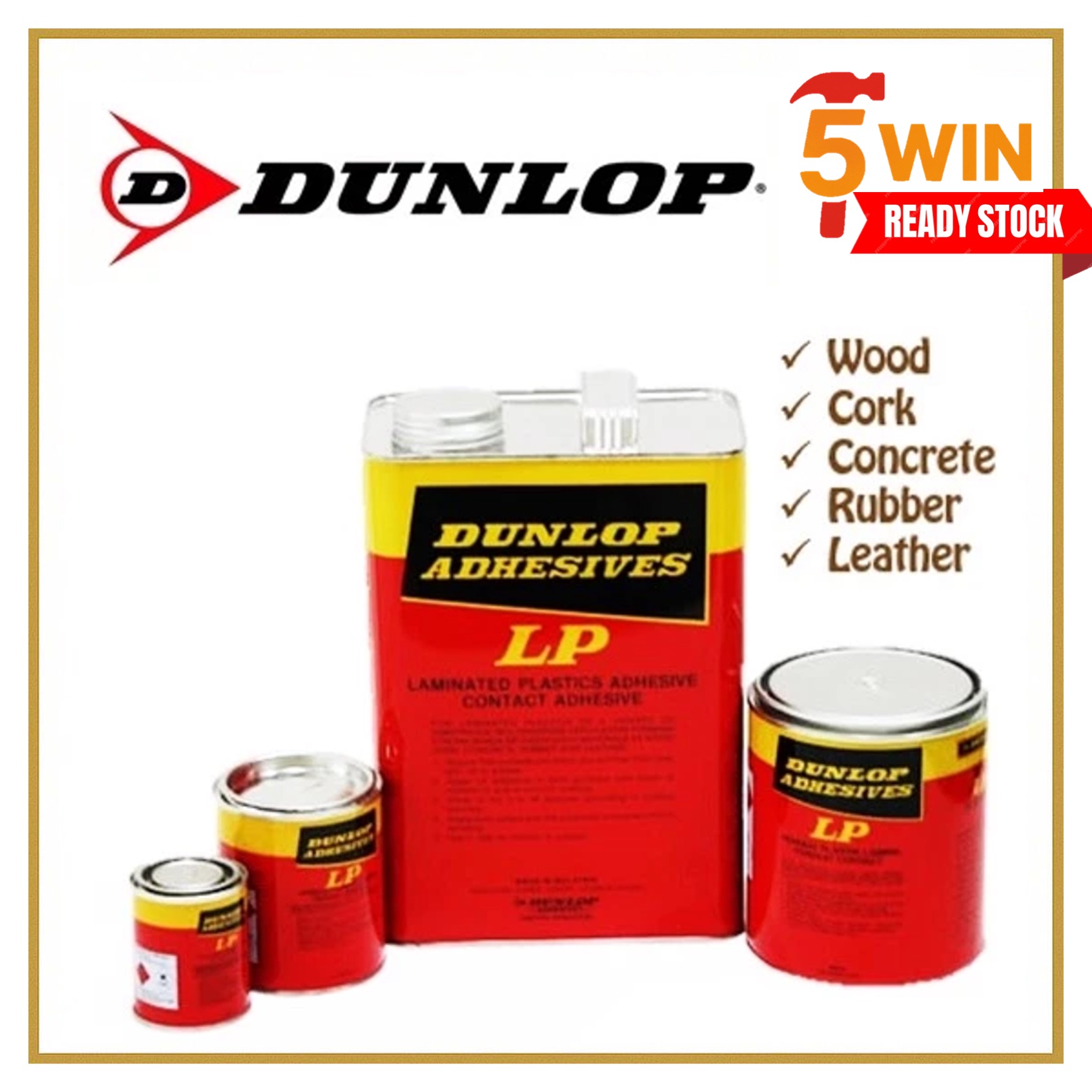 DUNLOP ADHESIVE GUM 🔥 Ready Stocks 🔥 CA / GP / LP Glue Multipurpose ...