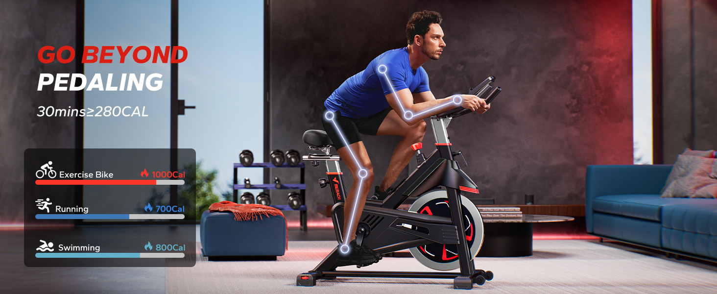 MY-HI spinning bikeheart rate test exercise bike fitness equipment ...
