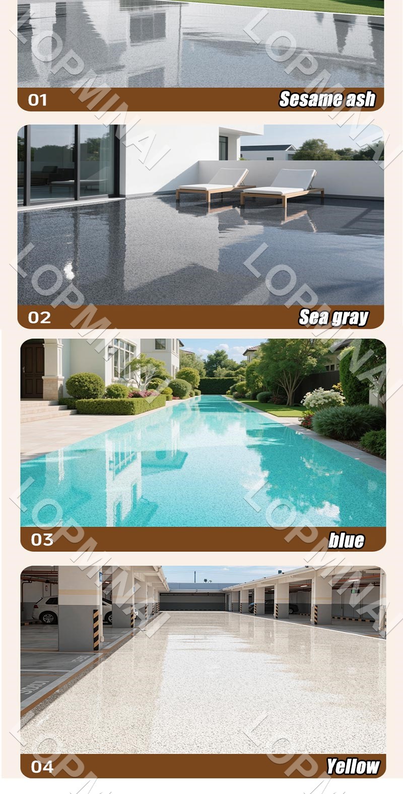 【12-hour-shipping】self leveling epoxy sand floor paint cat epoxy lantai ...