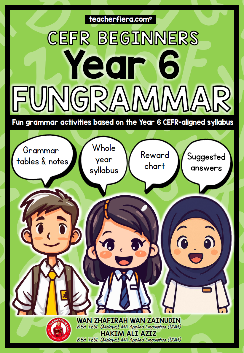 CEFR BEGINNERS: YEAR 6 FUNGRAMMAR BY TEACHERFIERA. COM | Shopee Malaysia