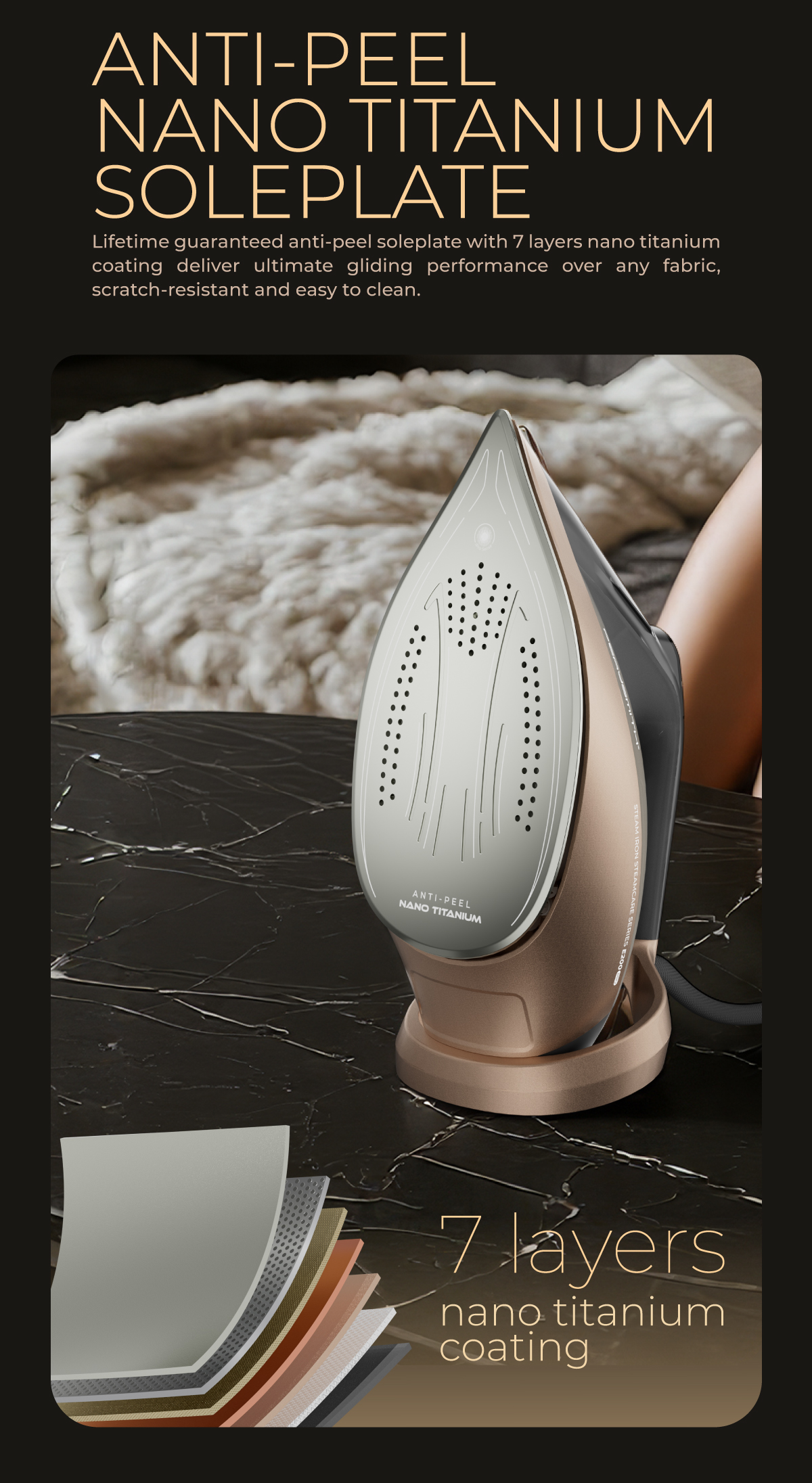 PerySmith Steam Iron SteamCare Series E200 Pro | Shopee Malaysia