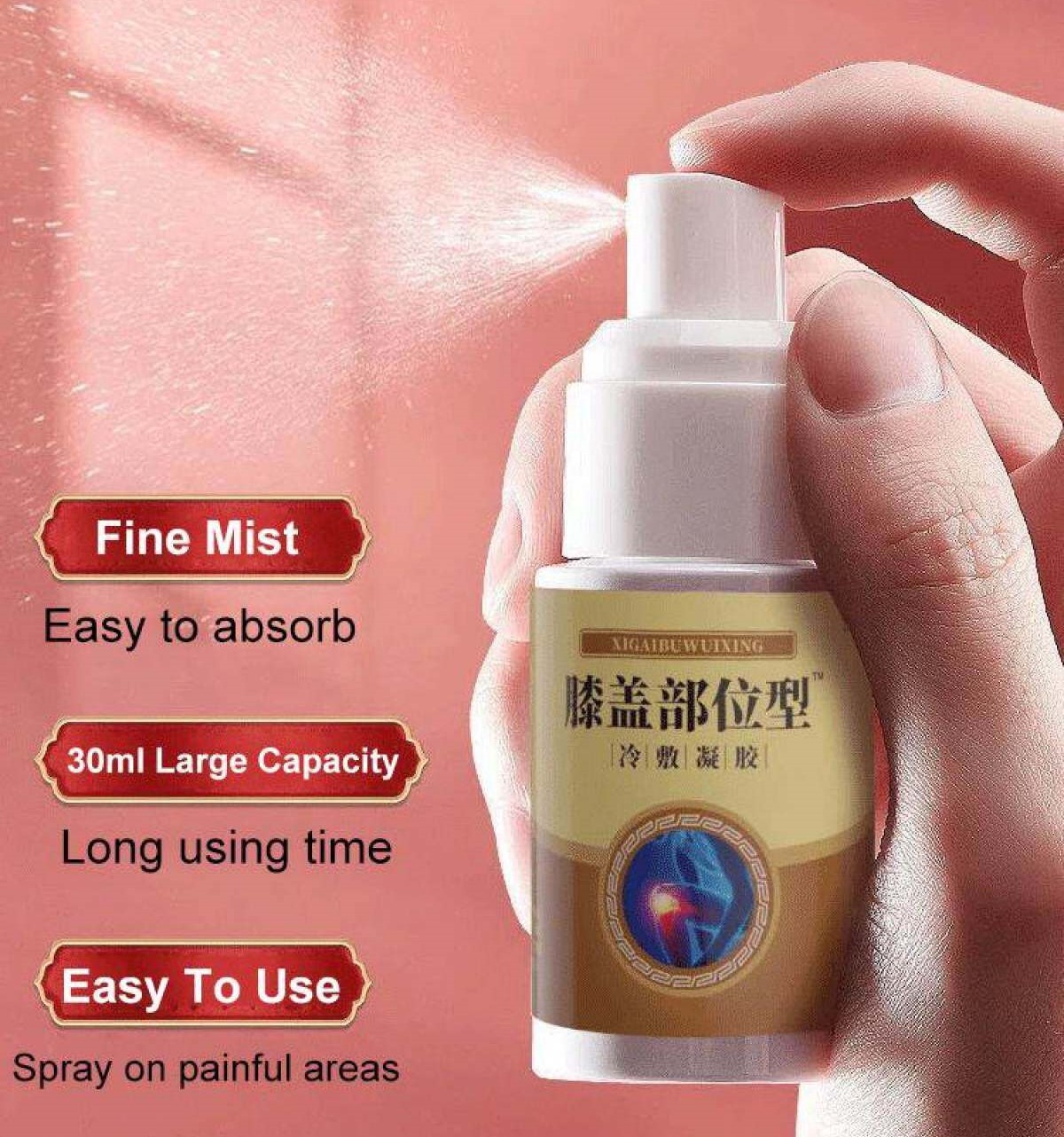 Special Spray Cold Compress Knee Area Knee Joint Knee Soreness Knee ...