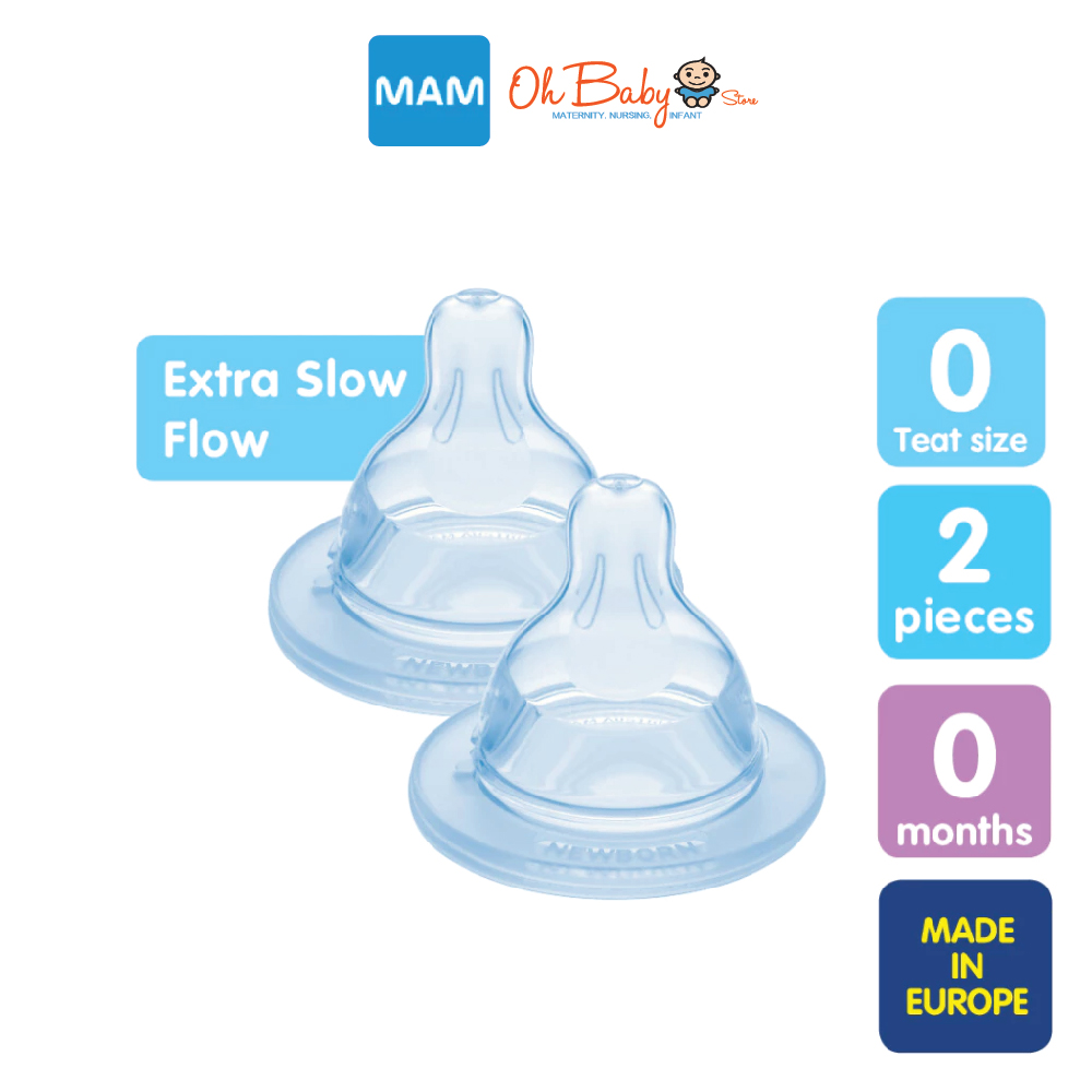 MAM Feeding Bottle Teat 0-6m+ | Shopee Malaysia