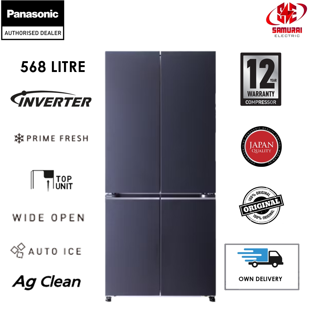 Panasonic Slot-in Inverter Multi-Door Refrigerator 568 Litre NR ...