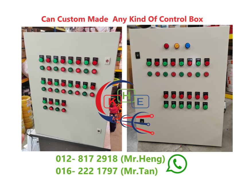(Custom Made) Auto Change-over & Manual control switchboard single ...