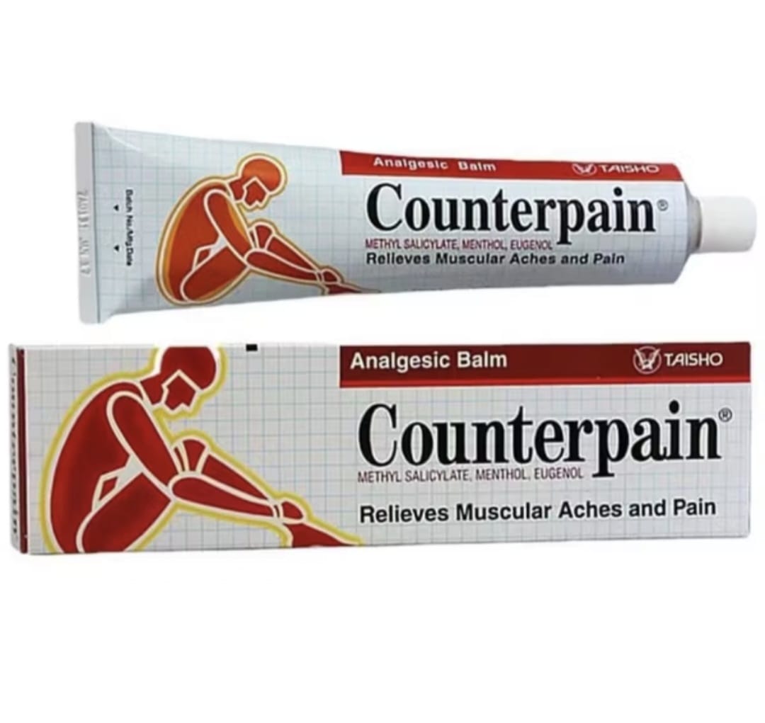 (120G) Thailand Counterpain Warm Analgesic Warm Balm Massage/ubat sapu ...