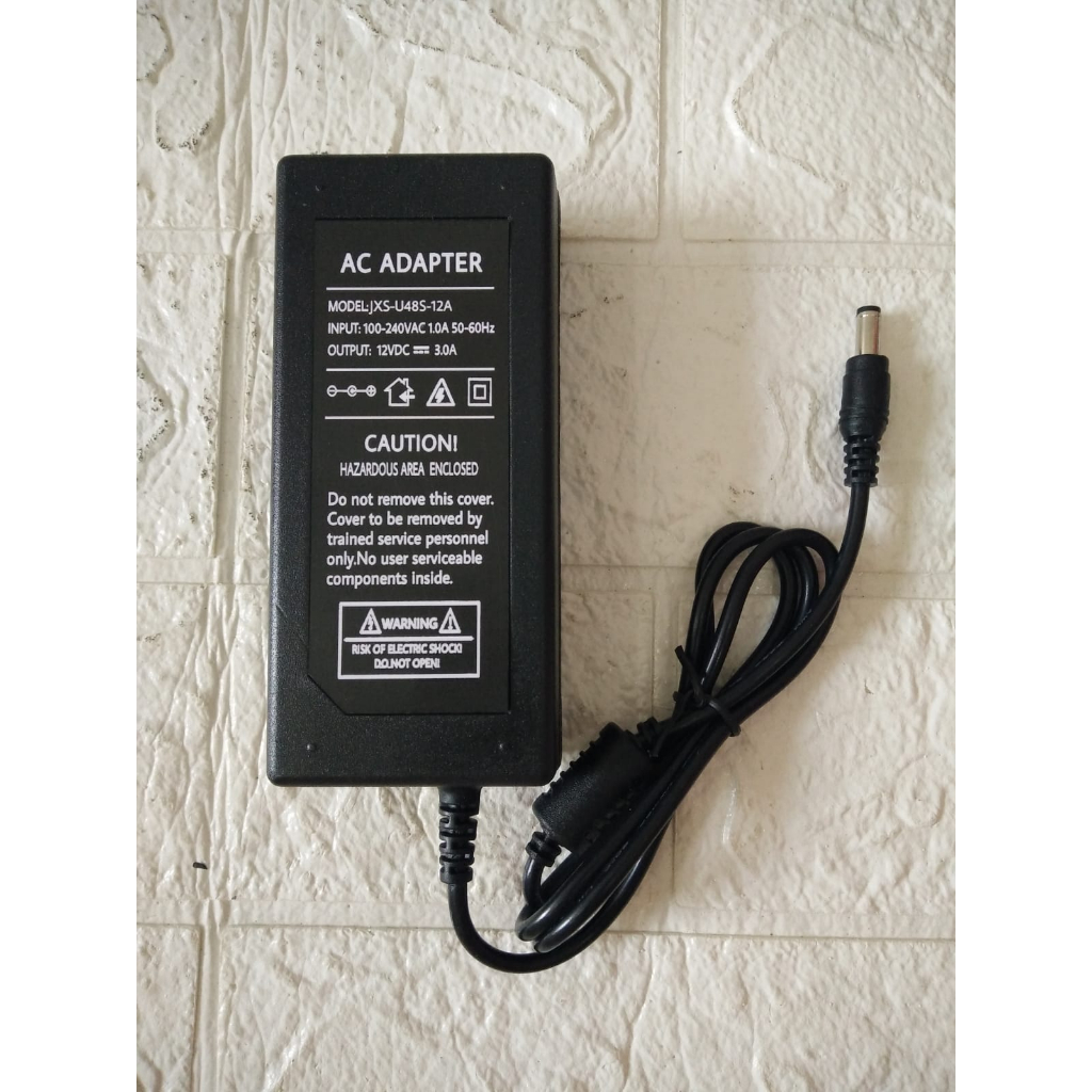 charger KZ U48K 12A Jual AC ADAPTER 12VDC 3.0A model : JXS-U48S-12A | Shopee Malaysia