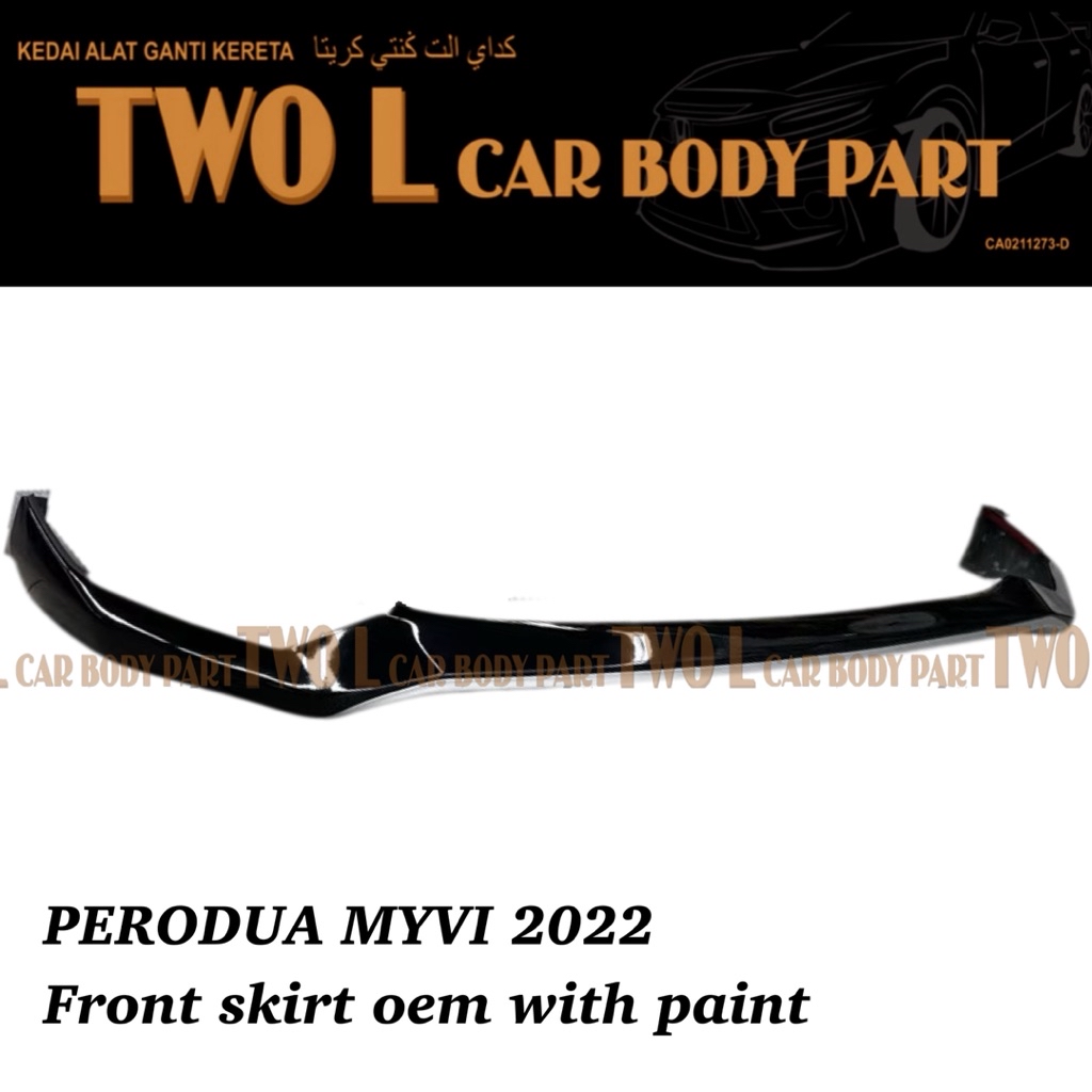 perodua myvi 2021 mg3 fl front bumper depan bumper oem pp dan front lip ...