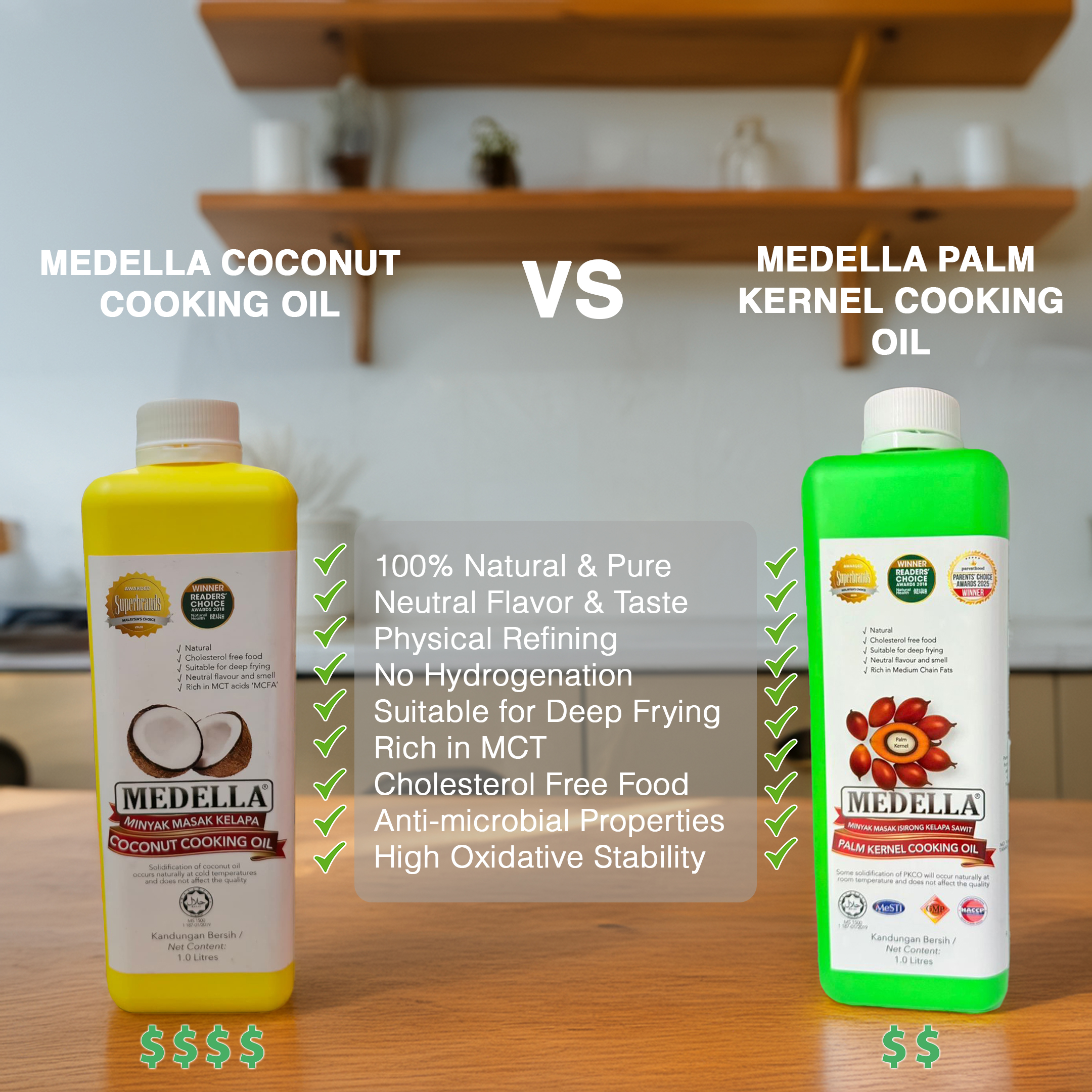 MEDELLA Palm Kernel Cooking Oil | Shopee Malaysia