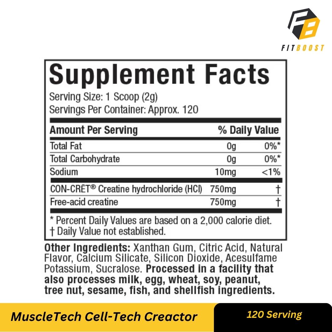 MuscleTech Cell-Tech Creactor 120 Serving | Shopee Malaysia
