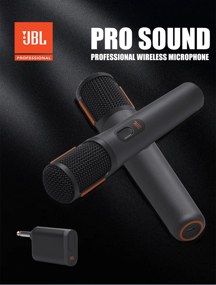 JBL High end wireless microphone, rechargeable microphone, Karaoke ...
