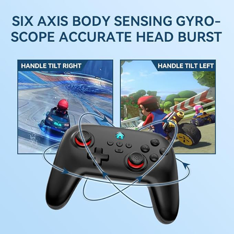 Shinkle Wireless Bluetooth Joystick Controller For Nintendo Switch Pro ...