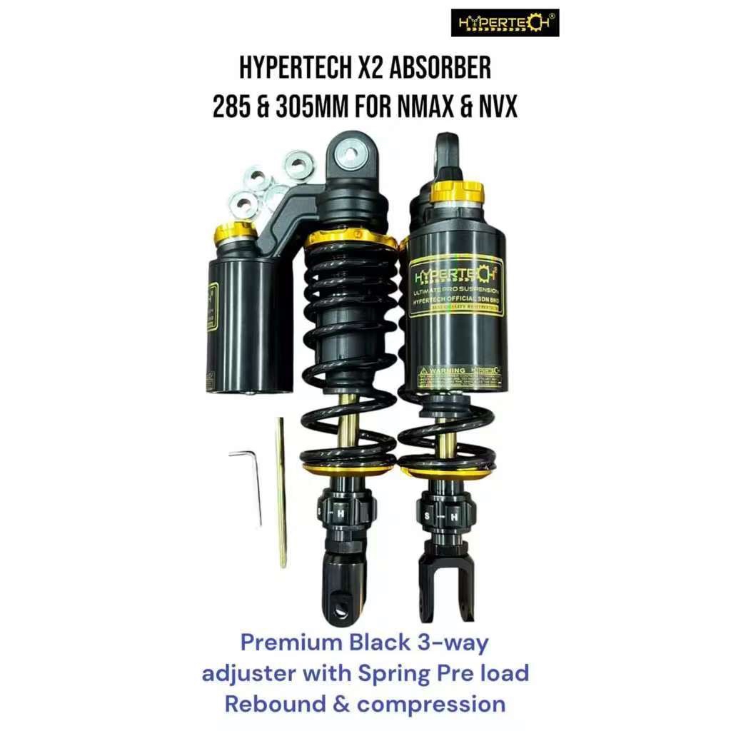 YAMAHA NMAX155 V1 V2 V3 HYPERTECH ULTIMATE PRO-X2 ABSORBER 305MM WITH ...