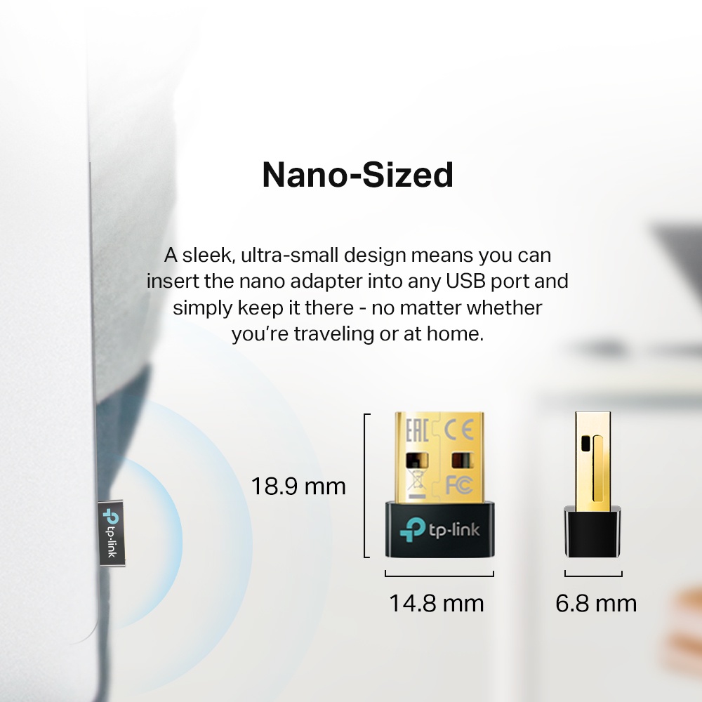 TP-Link Long Range Wireless Bluetooth USB Adapter Bluetooth 5.3 untuk ...