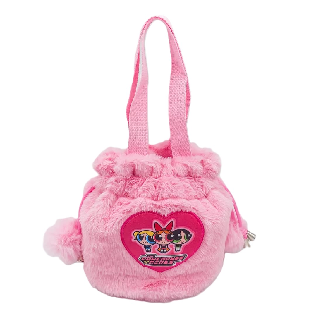 Unilever Powerpuff Girl Fluffy Bucket Bag (Not For Sale) | Shopee Malaysia