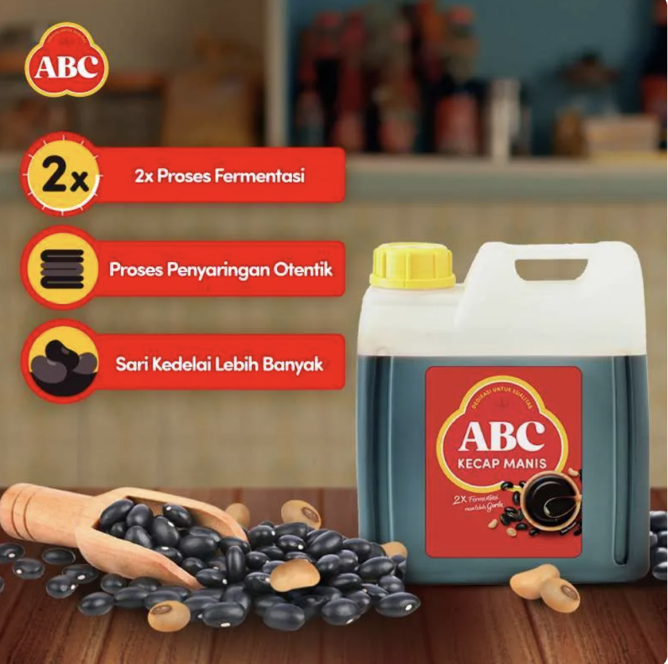 Kecap ABC 6kg Original Indonesia ABC KECAP MANIS DIRIGEN | Shopee Malaysia