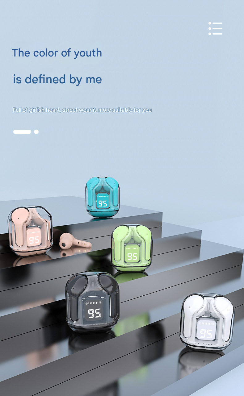 Air31 TWS Wireless Earbuds Bluetooth 5.0 Noise Cancelling LED Display ...
