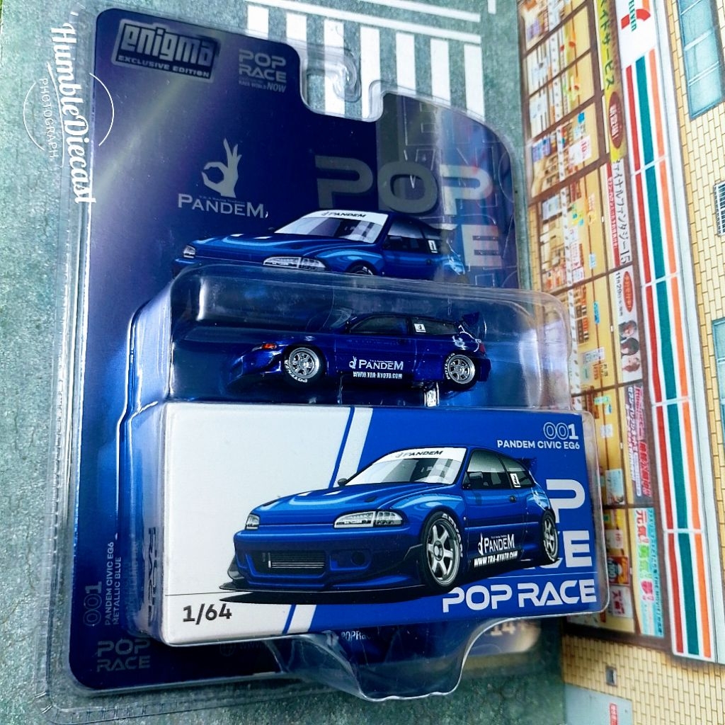 POP RACE PANDEM CIVIC EG6 001 BLISTER / ENIGMA EXCLUSIVE EDITION ...