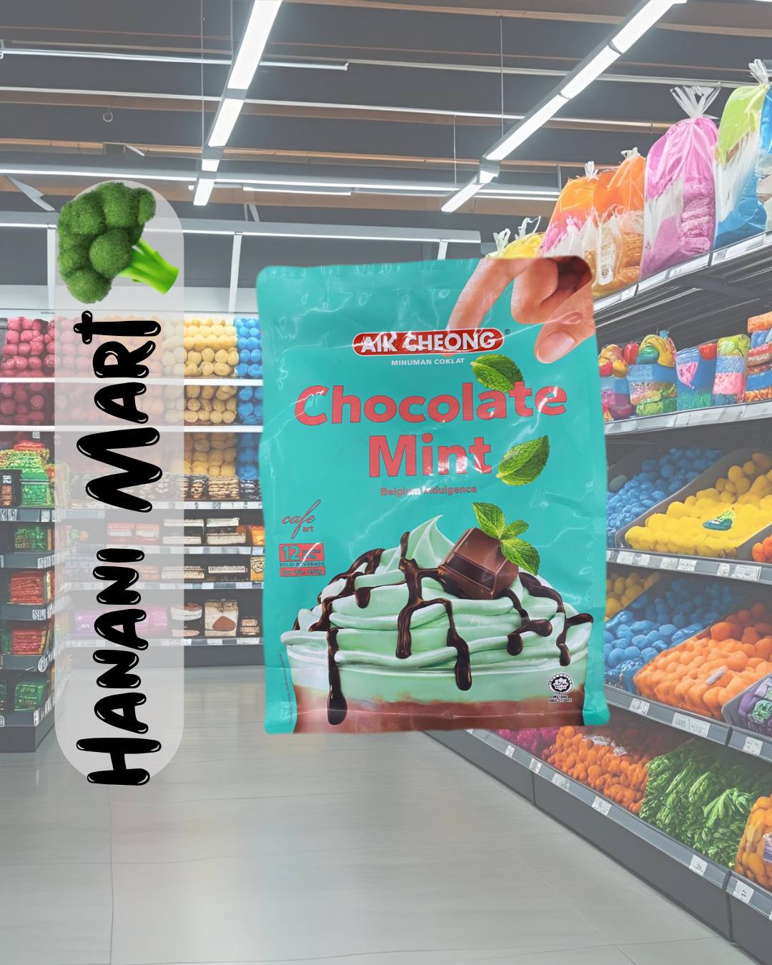 Aik Cheong Chocolate Mint 3in1 - Cafe Art (12s x 38g) | Shopee Malaysia