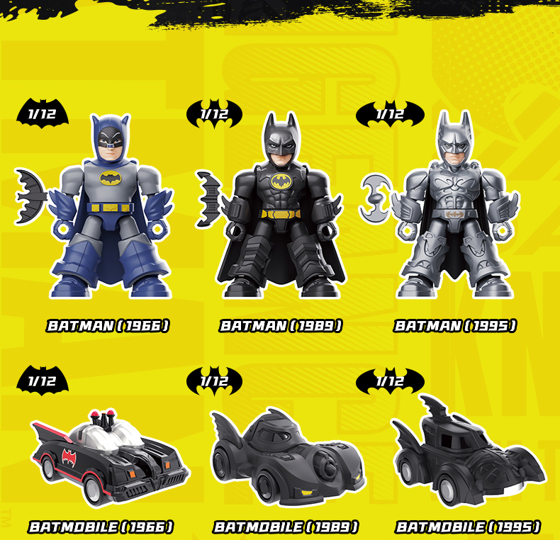 BLOKEES DC Batman Defender Blind Box Figures Version 01 (1 Set ...