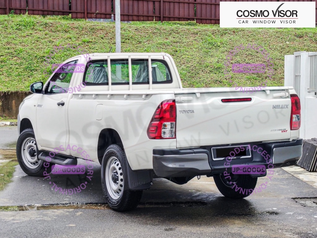 Toyota Hilux Revo (2 Door) Single Cab 2016-Above Door Visor / Window ...