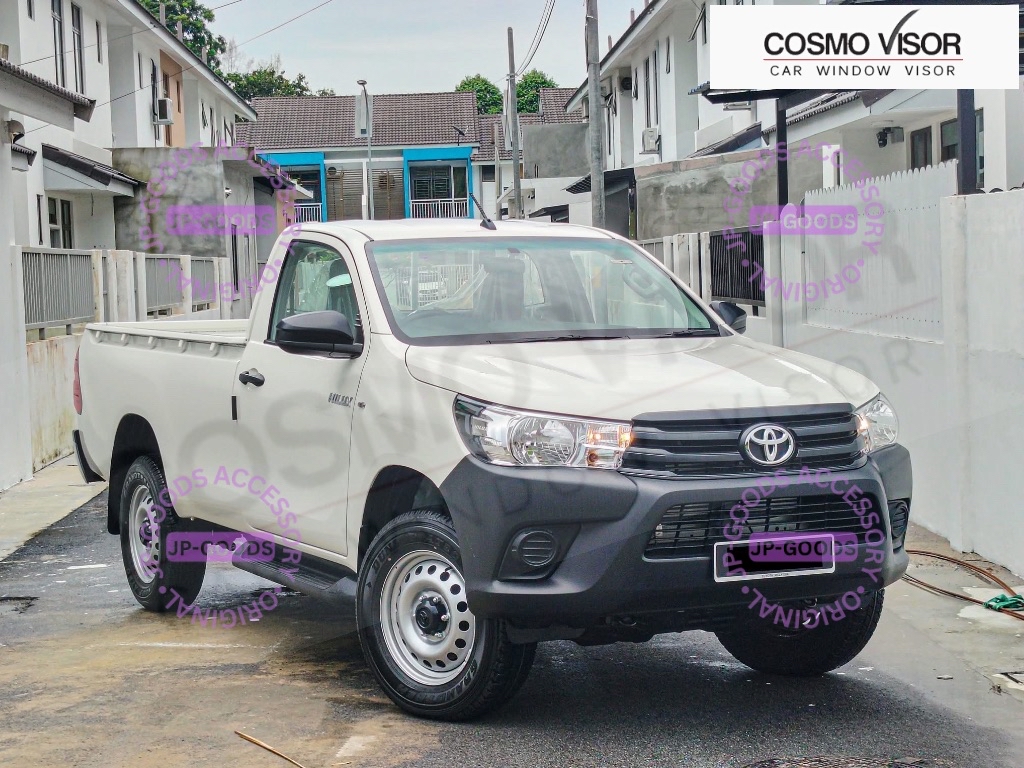 Toyota Hilux Revo (2 Door) Single Cab 2016-Above Door Visor / Window ...