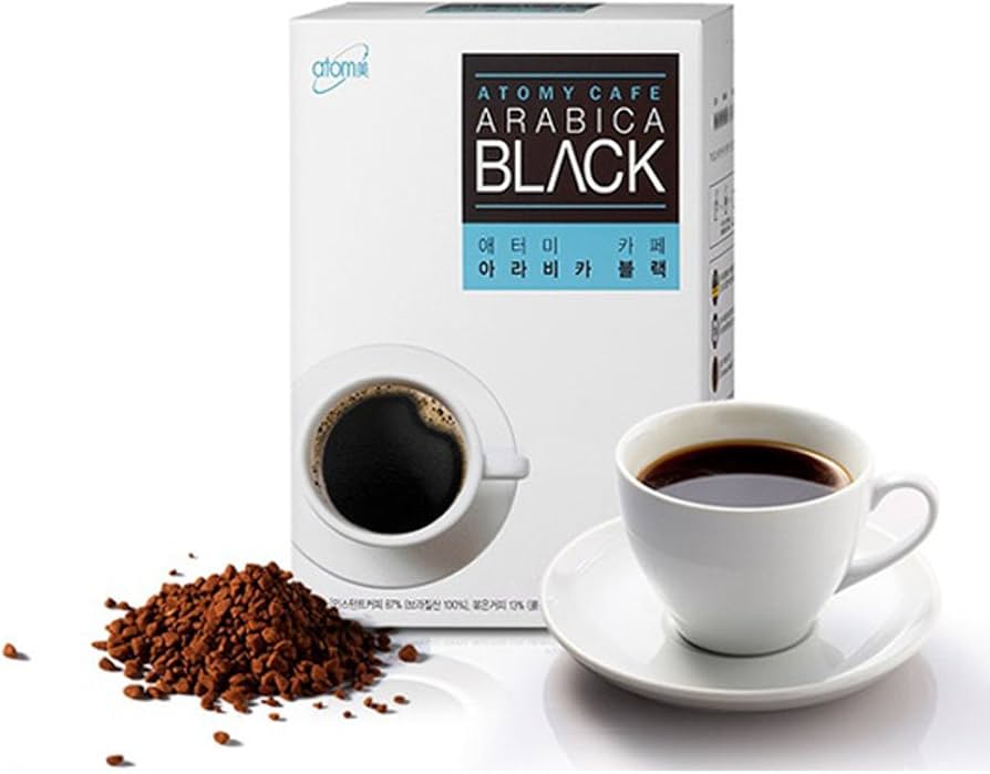 Atomy Korea Café Arabica Black (1.6g x 1 stick) Brazil’s FD Coffee/Anti ...