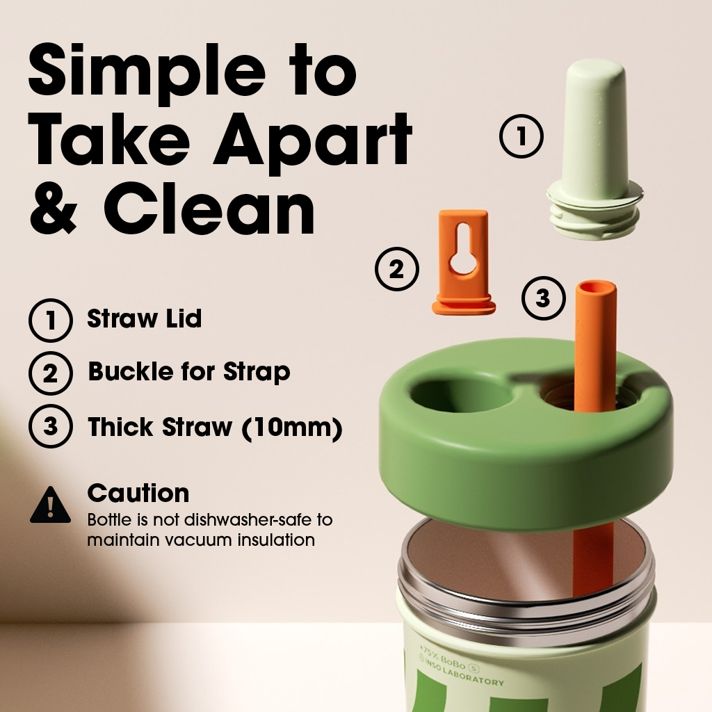 CHAKO LAB Bobo Cup (Thermos) Stainless Steel | 485ml | Shopee Malaysia