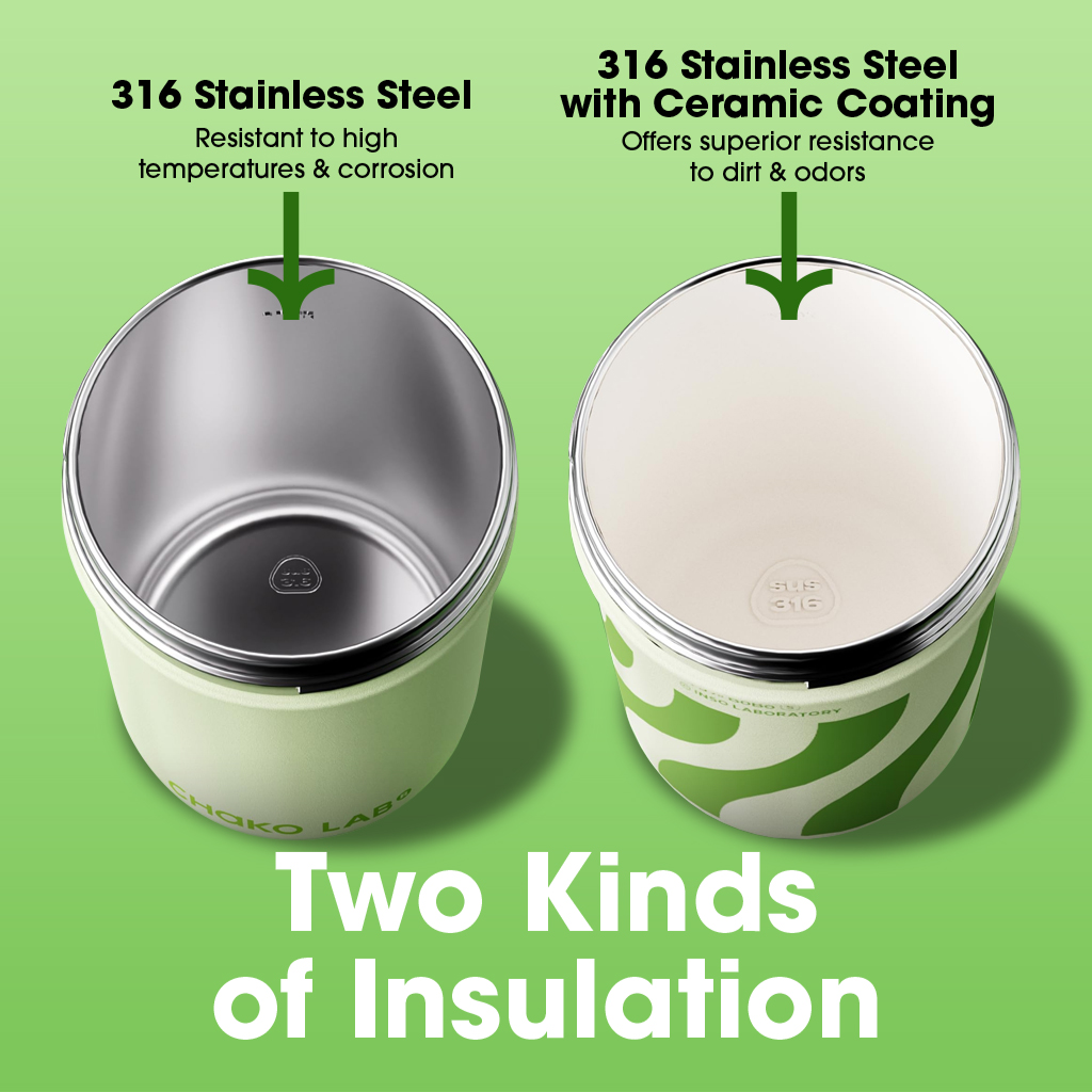 CHAKO LAB Bobo Cup (Thermos) Stainless Steel | 485ml | Shopee Malaysia