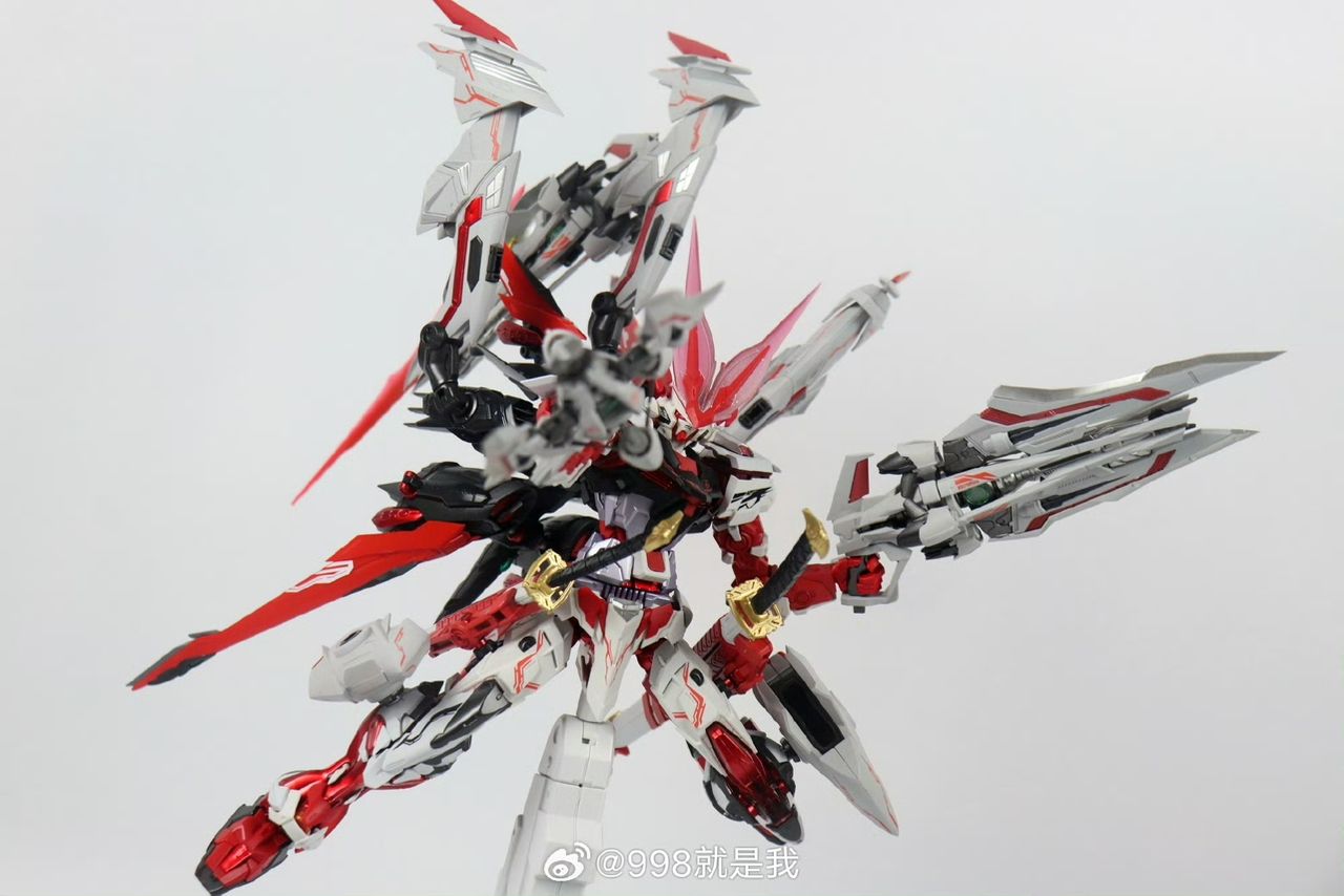 (Ready Stock) 8836 MG 1/100 Astray Red Frame-Red Dragon Model Kit ...