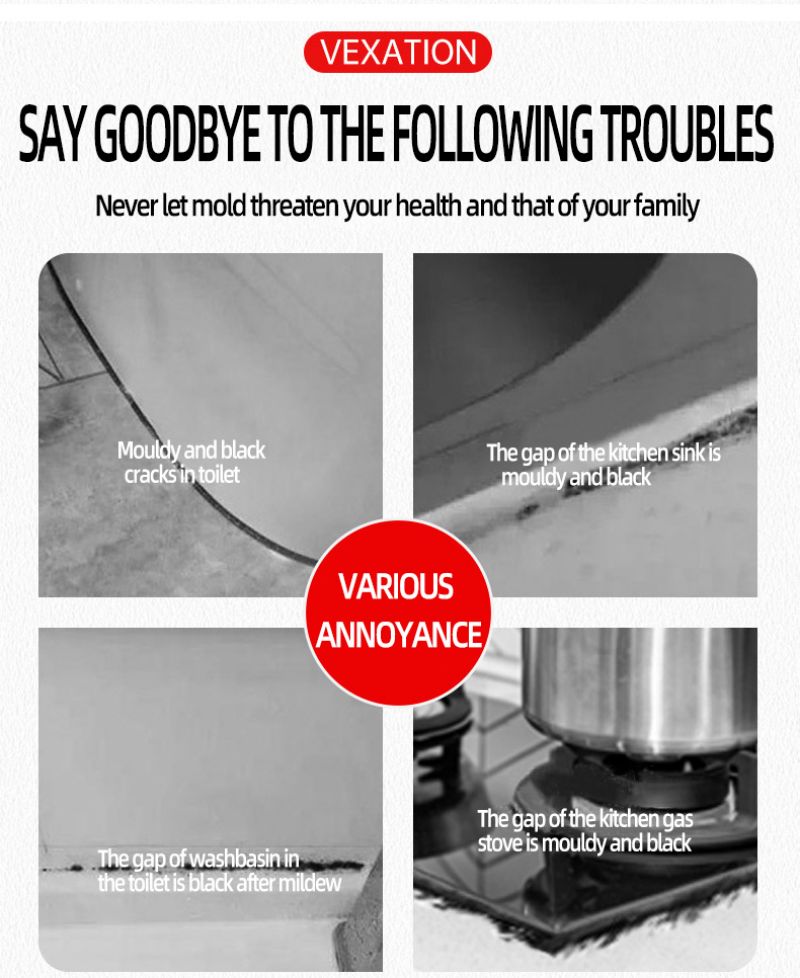Tile Reform Silicone Glue Mildew Removal Gap Filler Tool Finisher Caulk ...