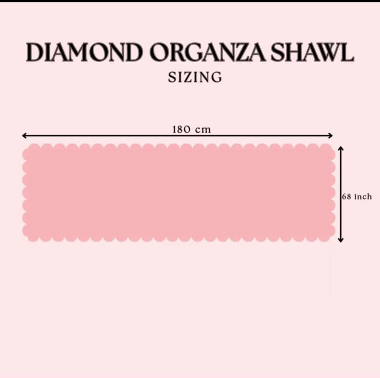 Shawl Organza Sulam Klasik Selendang Bahu Veil Organza embroidered ...