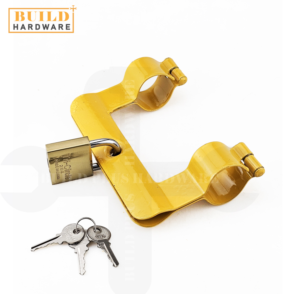 Water Meter Lock (Yellow) Kunci Meter Air Lock Padlock with keys Tri ...