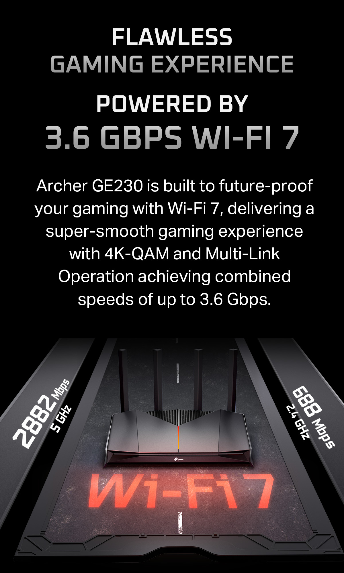TP-Link WiFi 7 Gaming Router Archer GE230 / BE230 | BE3600 | 2.5G Ports ...