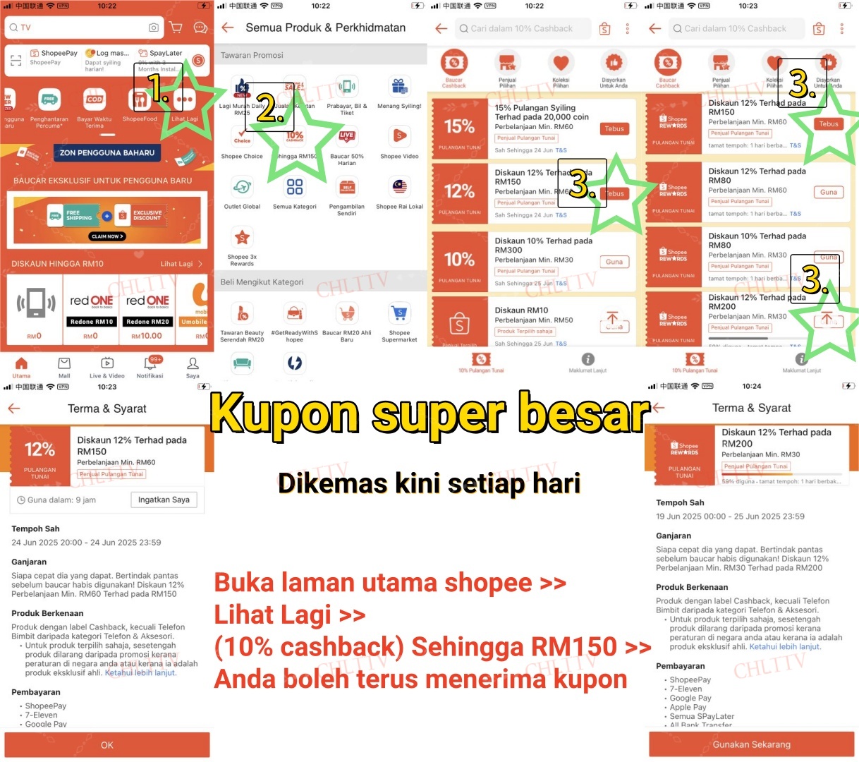 CHLTTV 43"/50"/55" Inch 4K Smart UHD LED TV Netflix YouTube MYTV Google ...