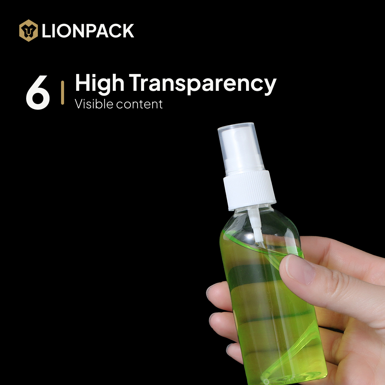Botol Semburan Plastik Transparent Penyembur Air Travel Container Botol ...
